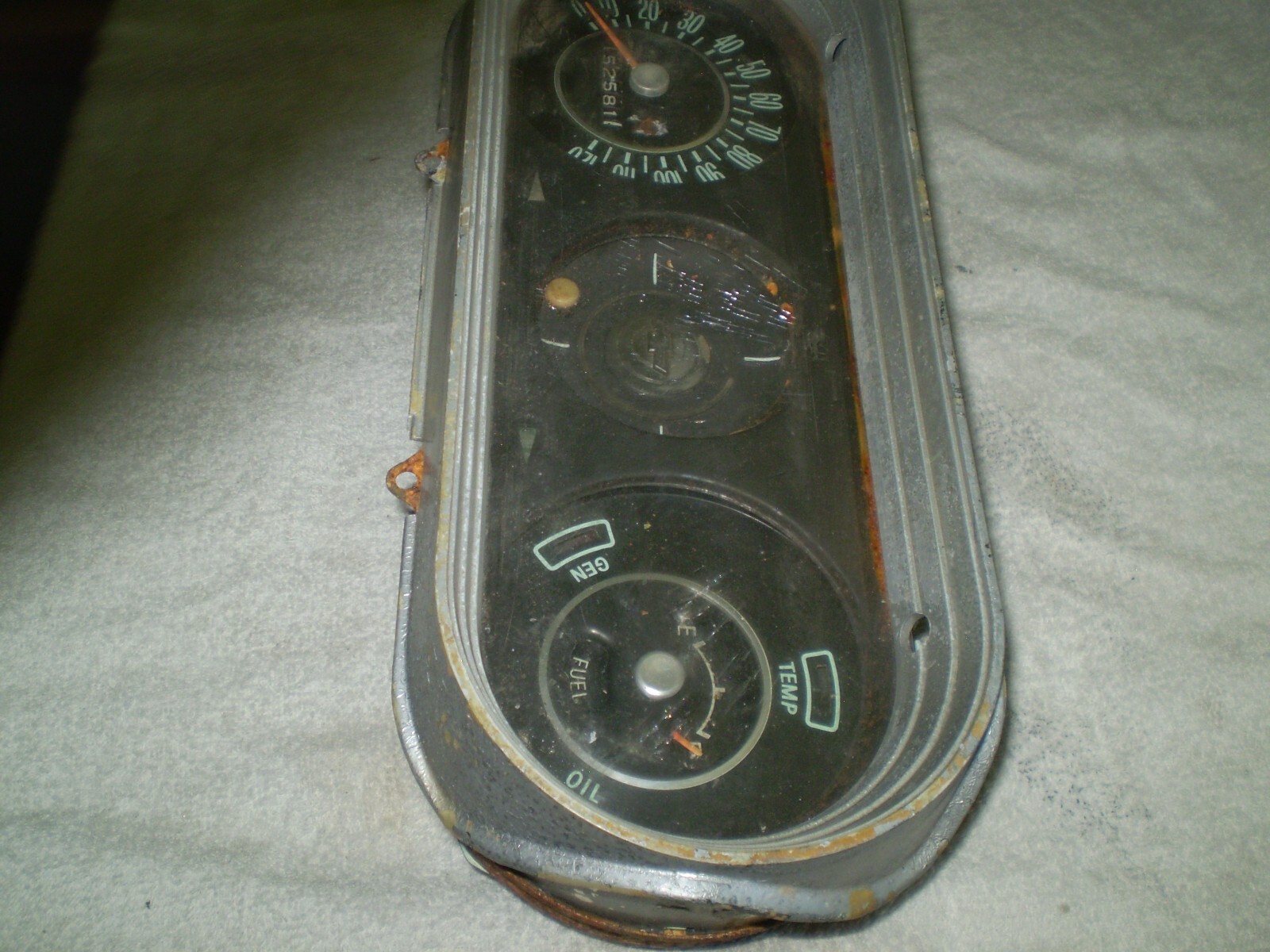 1963-1965 Chevy II Nova Dash Bezel Gauge Cluster Instrument Panel ...