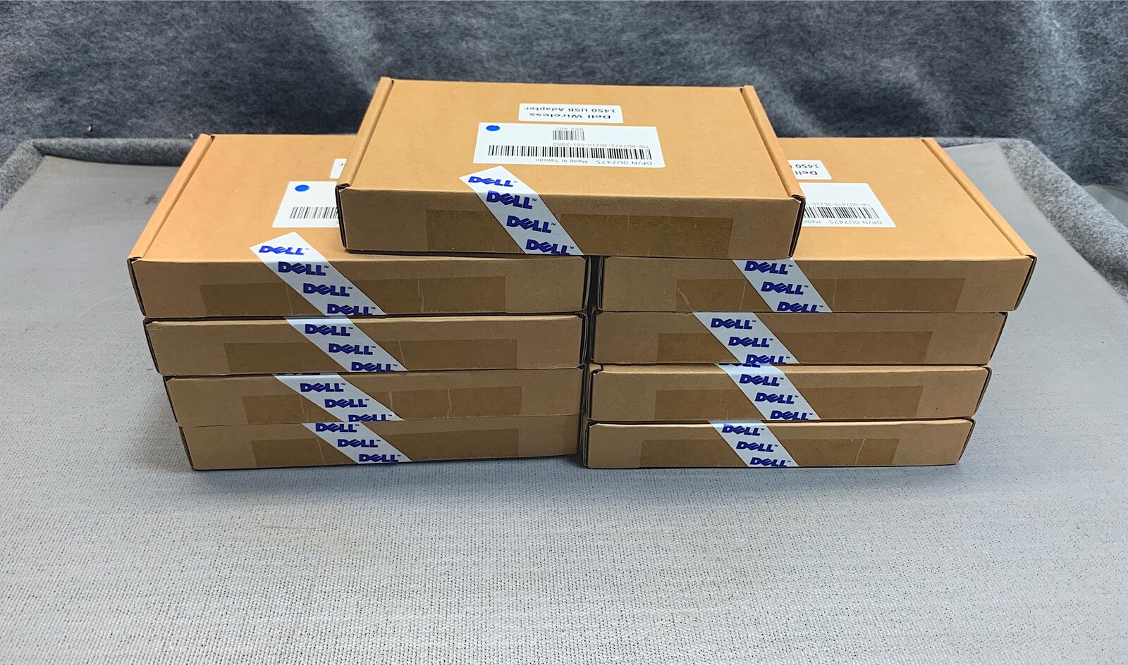 New OEM Lot of 9 Dell Wireless 1450 USB Network Adapter CD USB Cable ...