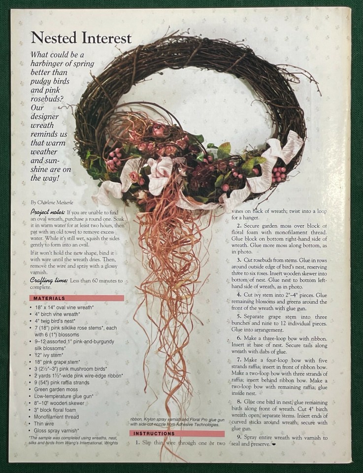 Quick & Easy Craft Magazine February 1997 | eBay