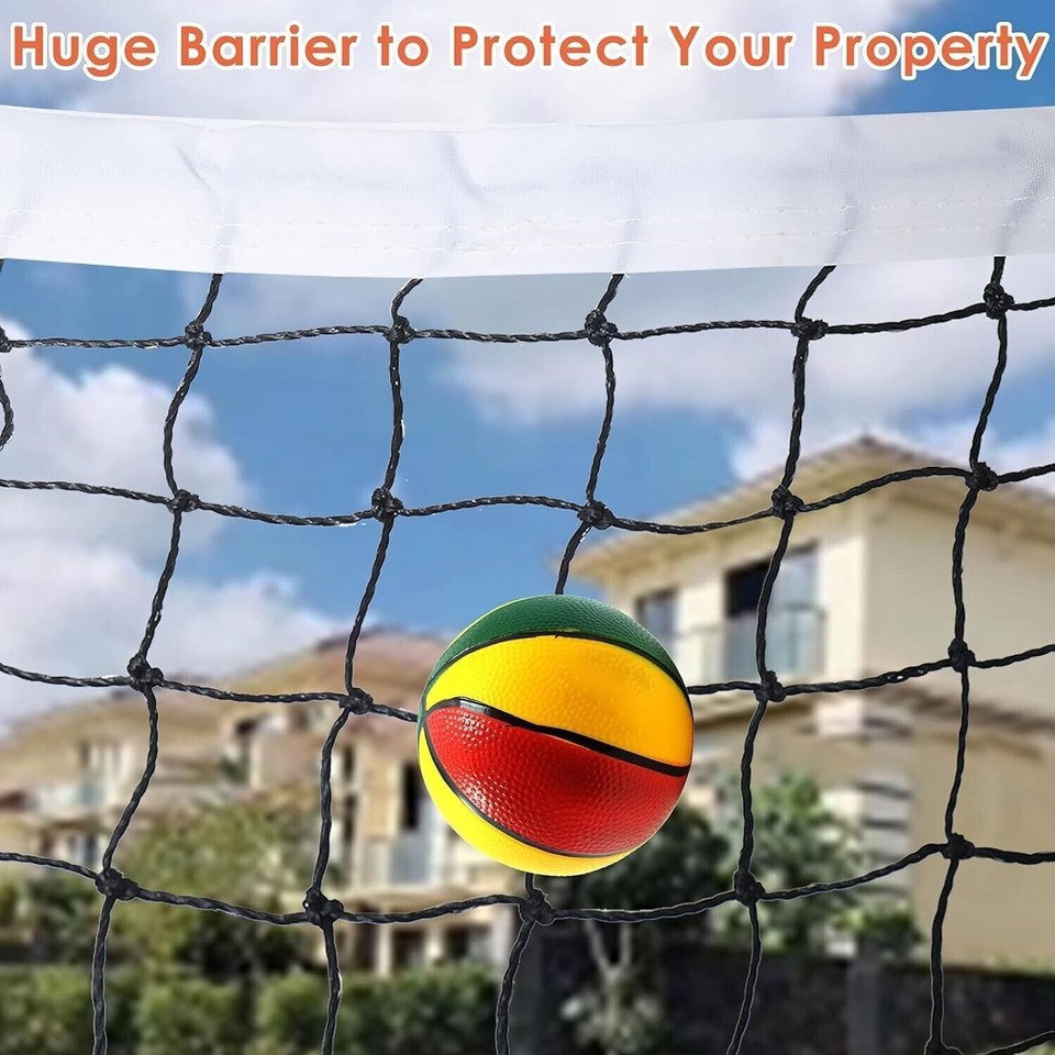 10x30FT Heavy Duty Baseball Softball Batting Cage Net Backstop Practice ...