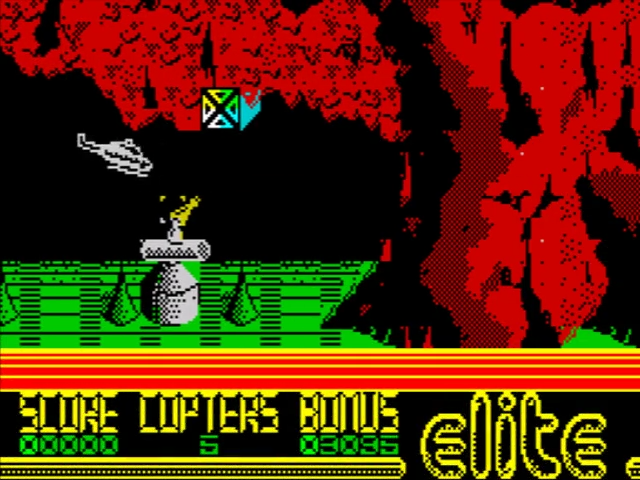 Sinclair ZX Spectrum 48K Game - AIRWOLF - Encore - Tested & Working ...