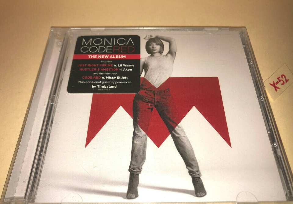 MONICA Code Red CD Missy Elliott Lil Wayne Akon Timbaland Polow da Don (CLEAN) | eBay