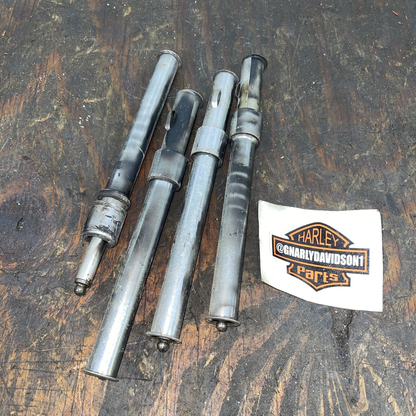 Harley ironhead sportster Xl Push Rods Tubes Oem used 655 | eBay