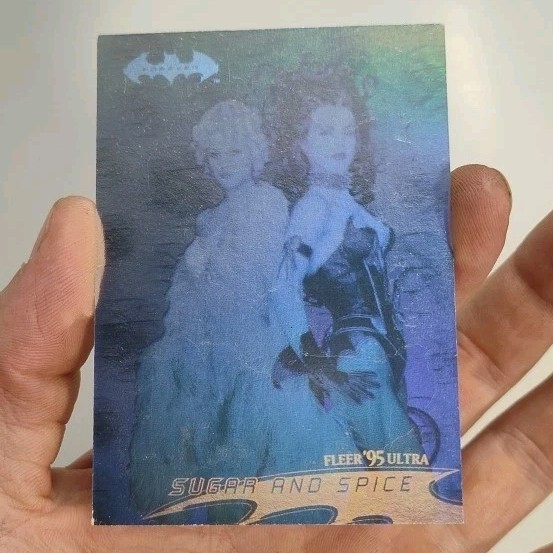 1995 Fleer Ultra Batman Forever #27 Sugar & Spice Hologram Chase Card ...