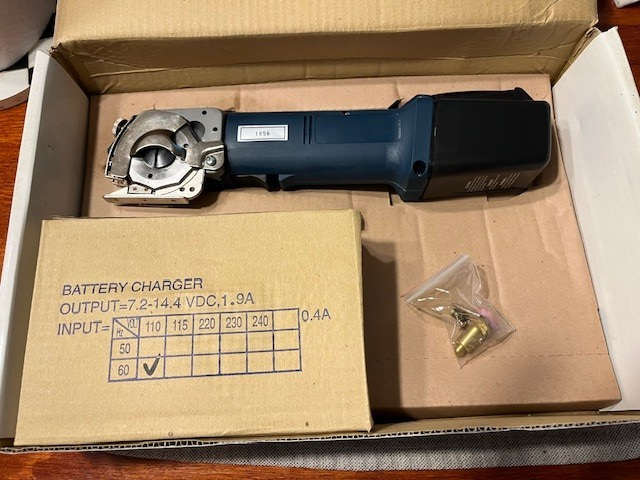 Portable Cordless Electric Rotary Shear. Model EC-360 | eBay