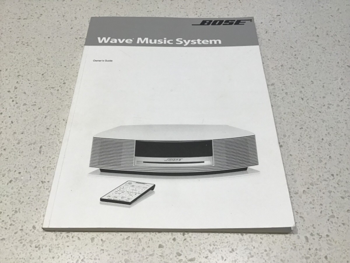 Bose Wave Radio Cd Manual REFURBISHED, Bose Wave Radio/cd Player, In