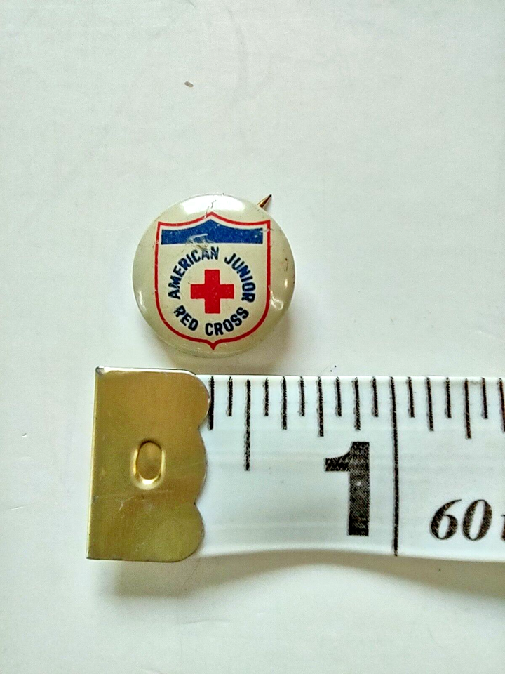 Vintage American Junior Red Cross Metal Pinback Pin Lapel Hat | eBay