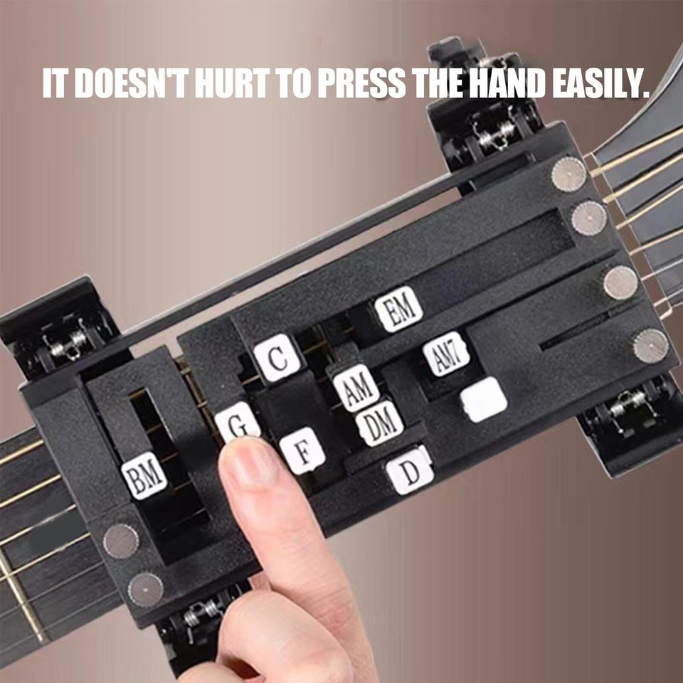 Guitar Chord Presser Guitar Chord Trainer Guitar Chord Helper Guitar ...