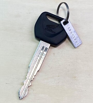 OEM Pre-Cut Key Honda Motorcycle code 12313221 | eBay