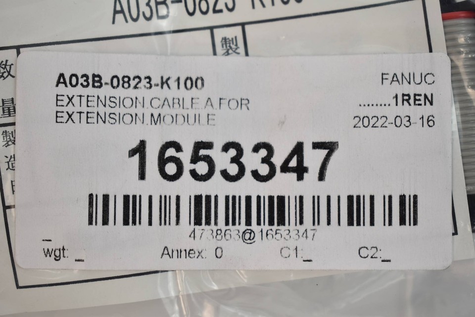 Fanuc Extension Cable A for Extension Module A03B-0823-K100 | eBay