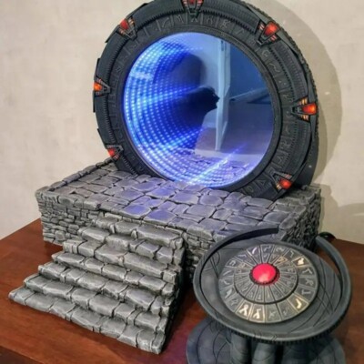 Stargate Luminous Resin Craft Decoration, Film Collection Gifts, Home ...