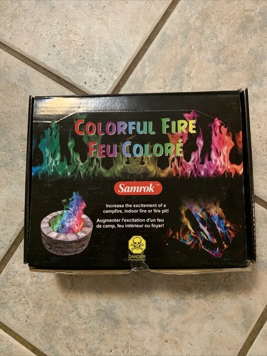 Colorful Fire PLUS 50Pack Campfire Fireplace Colorant Packets Packs | eBay