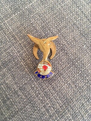 RAFA Royal Air force Association lapel badge By W O LEWIS BHAM | eBay UK