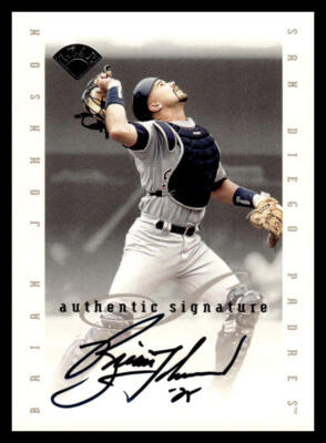1996 Leaf Signature Series Brian Johnson Auto | eBay
