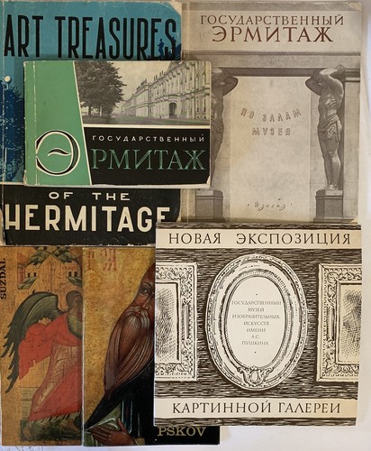 6 Russian USSR Hermitage art booklets 1960-1975 tourist Pskov Suzdal | eBay