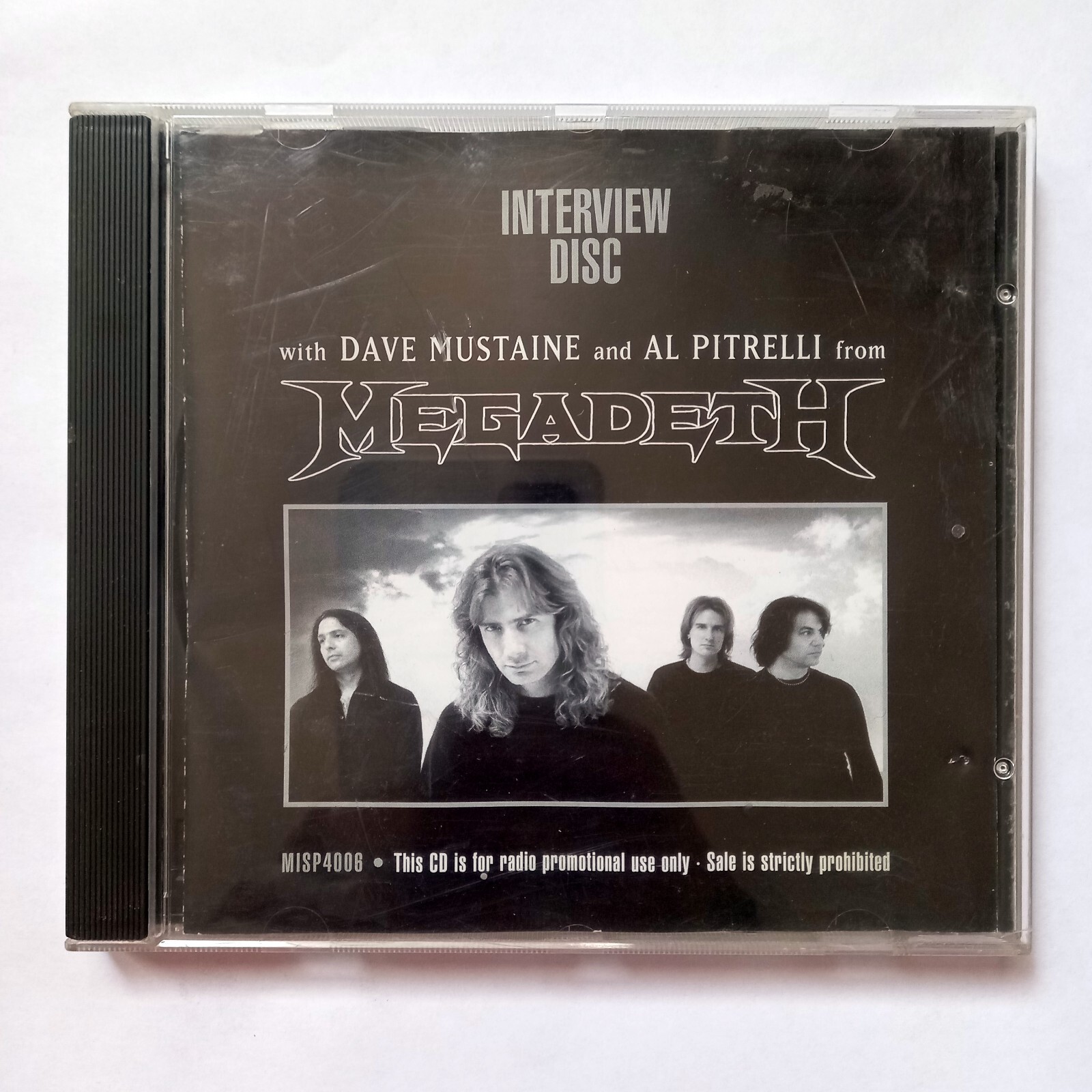 MEGADETH – INTERVIEW DISC WITH DAVE MUSTAINE AND AL PITRELLI OF ...