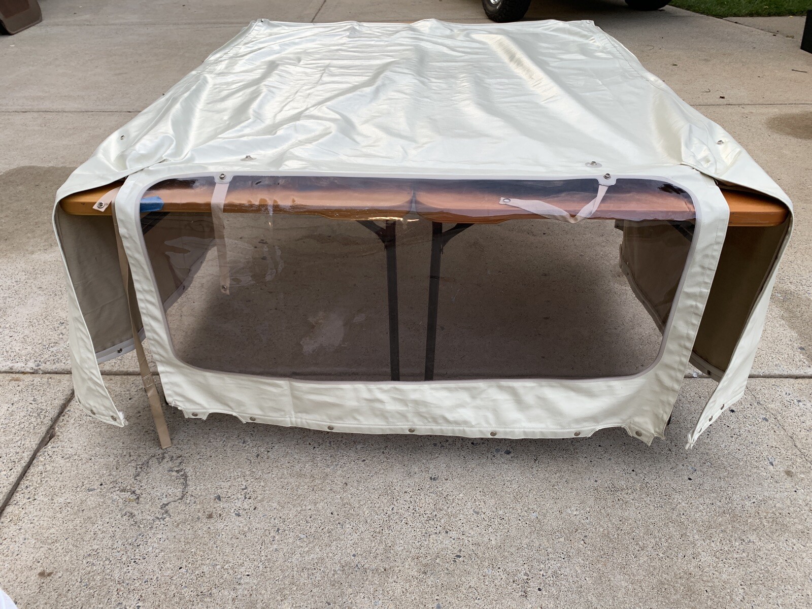 NOS Jeep CJ CJ7 Whitco Export White Soft Top