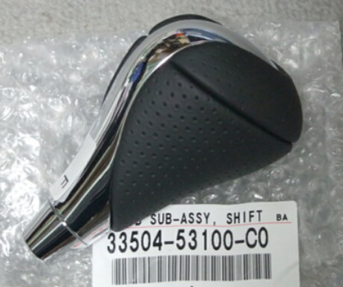 Genuine Toyota Leather Shift Knob Black Lexus Is F Is350 250 33504 ...