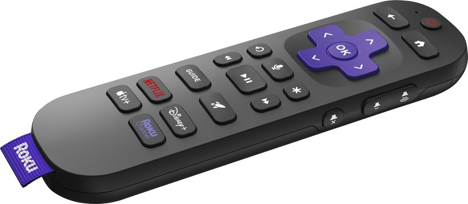 New 2024 Roku Voice Remote Pro 2nd Edition RCB1R w/ Backlit USB-C ...