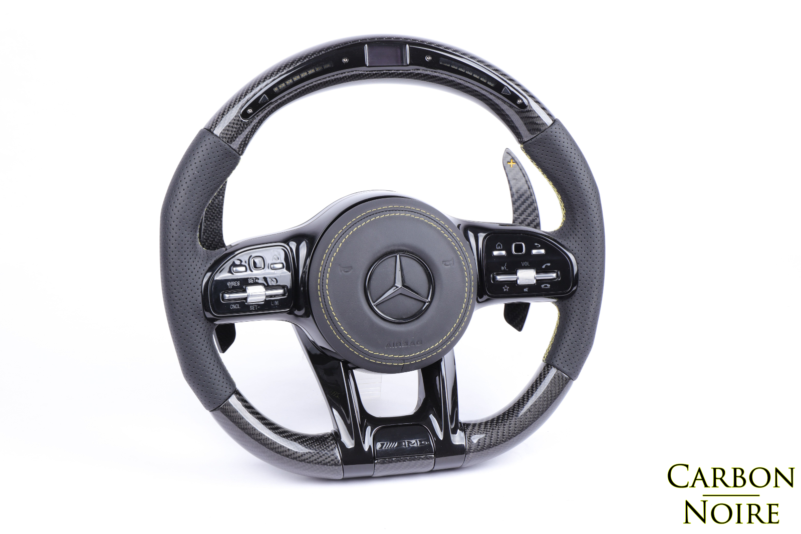 2019 Mercedes AMG Customisable LED Carbon Fibre Steering Wheel | eBay