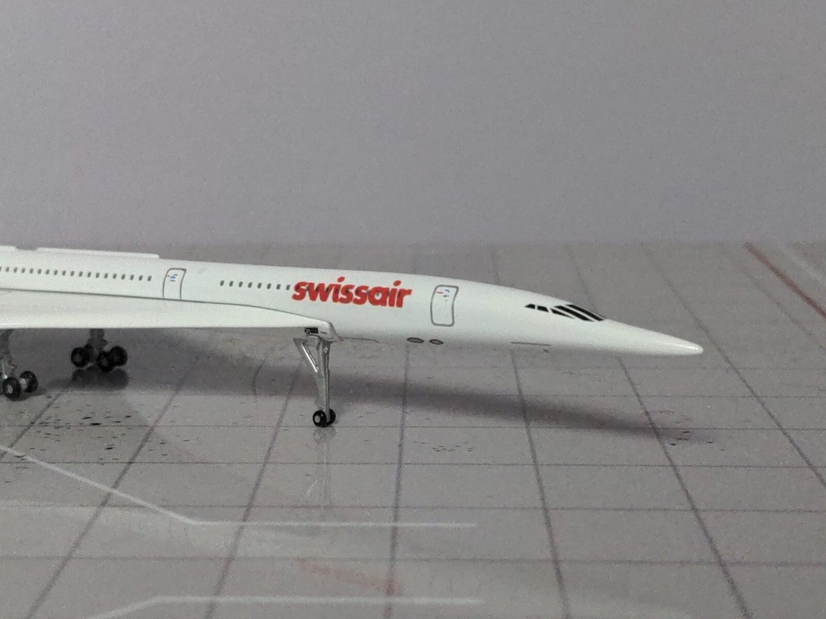 Swiss Air Airlines Concorde Sud BAC Concorde, G N94AD / 210, Singapore