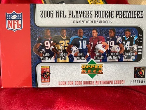 2006 Deck NFL Players Rookie Premiere 25 Card Box Set | eBay