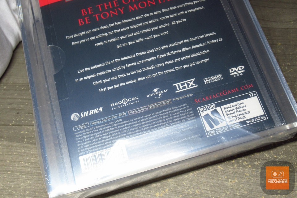 VGA 80+ NM Scarface: The World is Yours COLLECTOR'S EDITION PlayStation ...