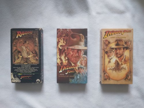 INDIANA JONES ORIGINAL VHS TRILOGY | eBay