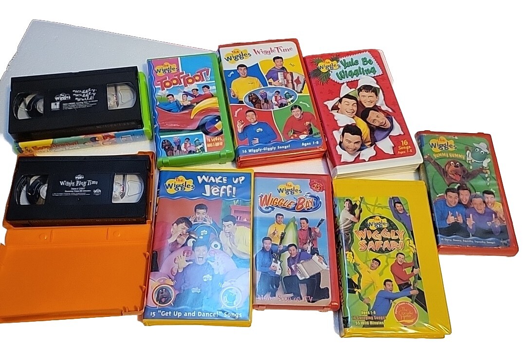 The Wiggles Vhs Lot Ebay The Wiggles VHS Lot