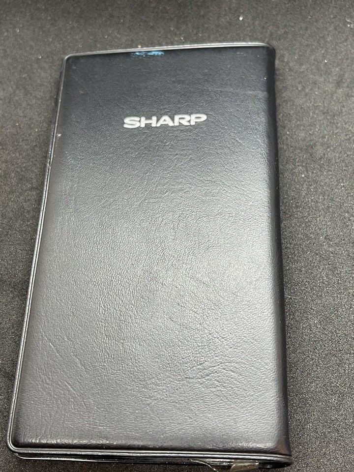 Vintage Sharp Scientific Calculator EL 510 S Works Great With Case ...