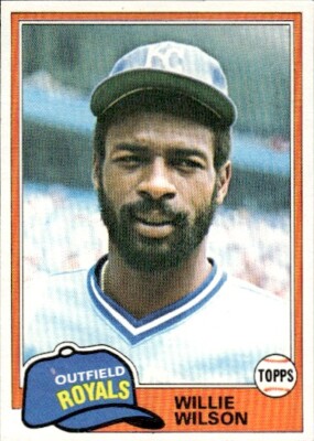 1981 Topps #360 Willie Wilson Kansas City Royals Baseball | eBay