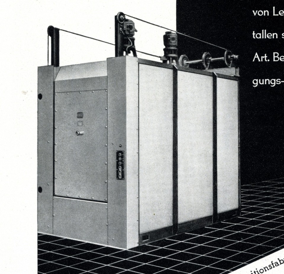 Weapon Factory Karlsruhe XL 1941 German ad industrial furnace ...