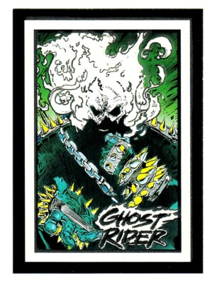 GHOST RIDER II GLOW IN THE DARK INSERT CARD G6 THE FLAMES | eBay