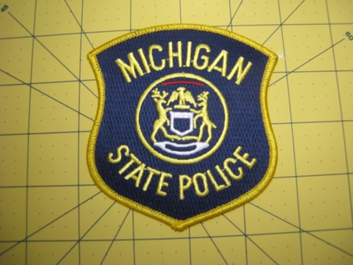 MICHIGAN STATE POLICE MI State Trooper Highway Patrol patch 4” NEW | eBay