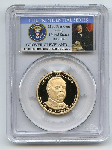 2012 S $1 Grover Cleveland 22 Dollar PCGS PR70DCAM | eBay