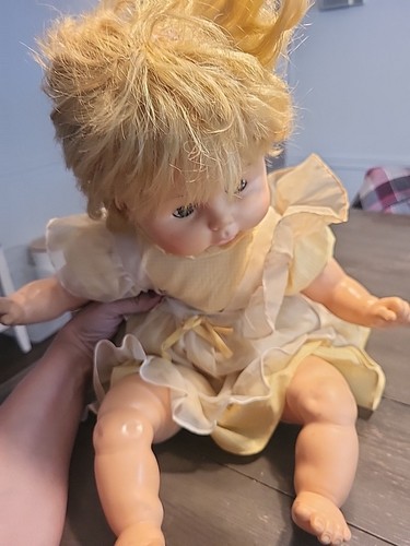 VINTAGE HORSMAN 256 FLOPPY CLOTH BODY BABY DOLL SLEEPY EYES Dress 22 ...
