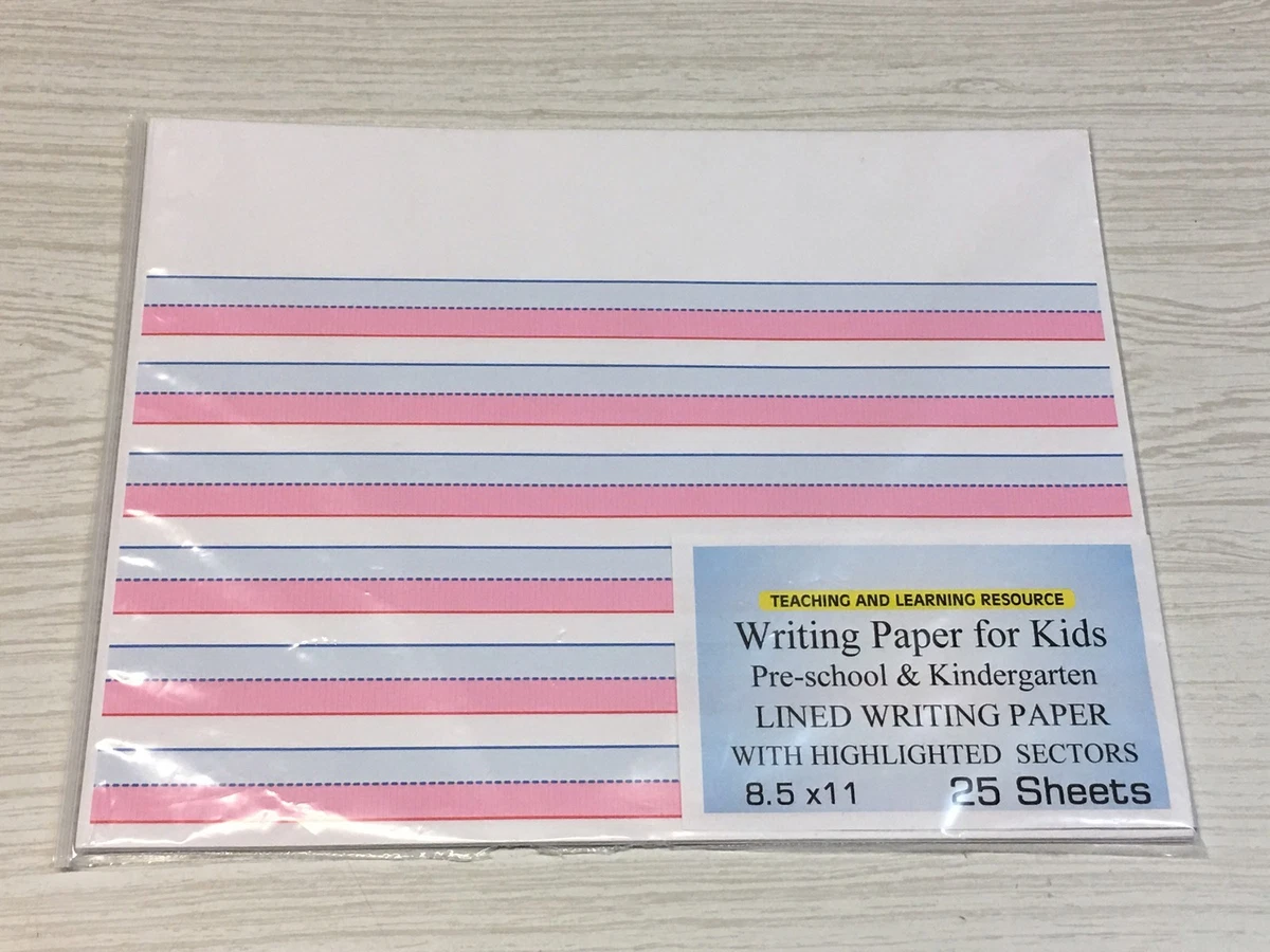 Lined Letter Paper For Kids