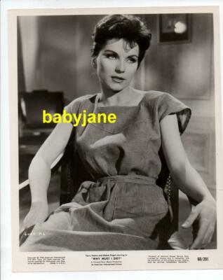 DEBRA PAGET ORIGINAL 8X10 PHOTO PRISONER ON DEATH ROW 1960 WHY MUST I ...
