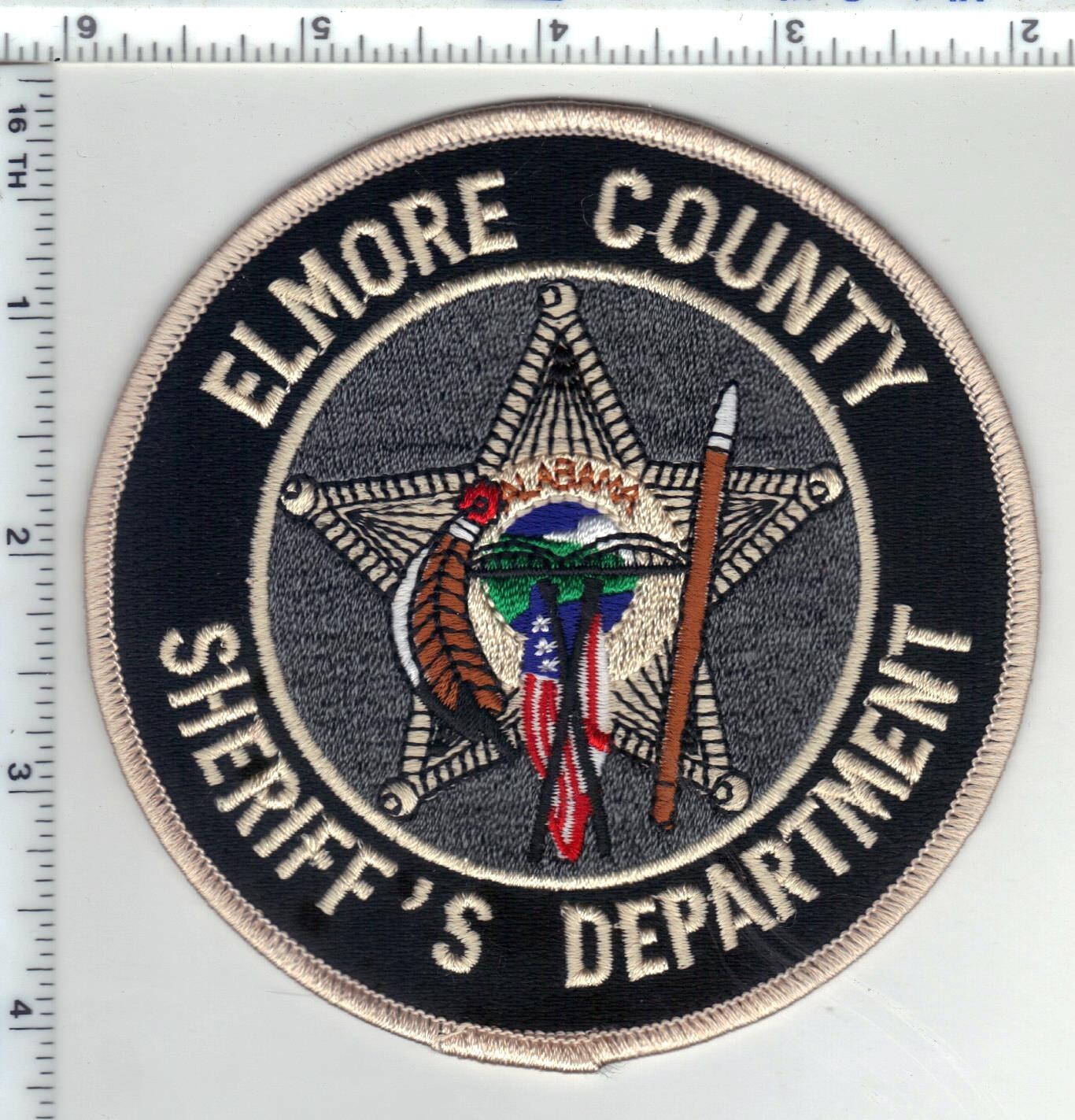 Elmore County Sheriff's Department (Alabama) Shoulder Patch | eBay