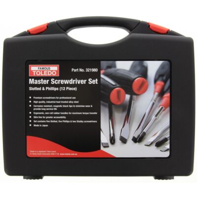 Toledo Screwdriver Master Set 12 Piece 321980 | eBay Australia