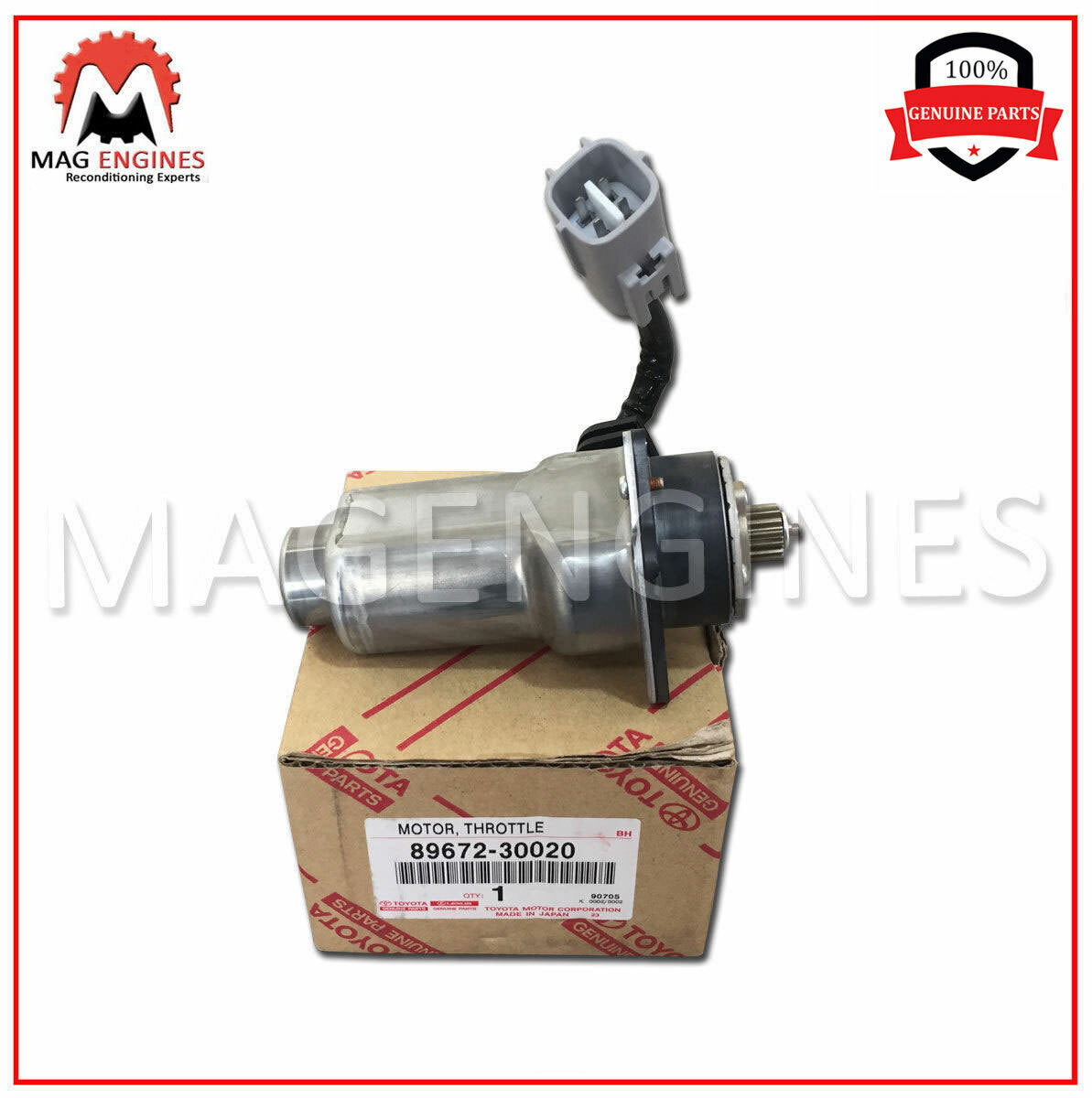 89672-30020 GENUINE OEM THROTTLE CONTROL MOTOR FOR 2JZGE JZA80 SUPRA ...