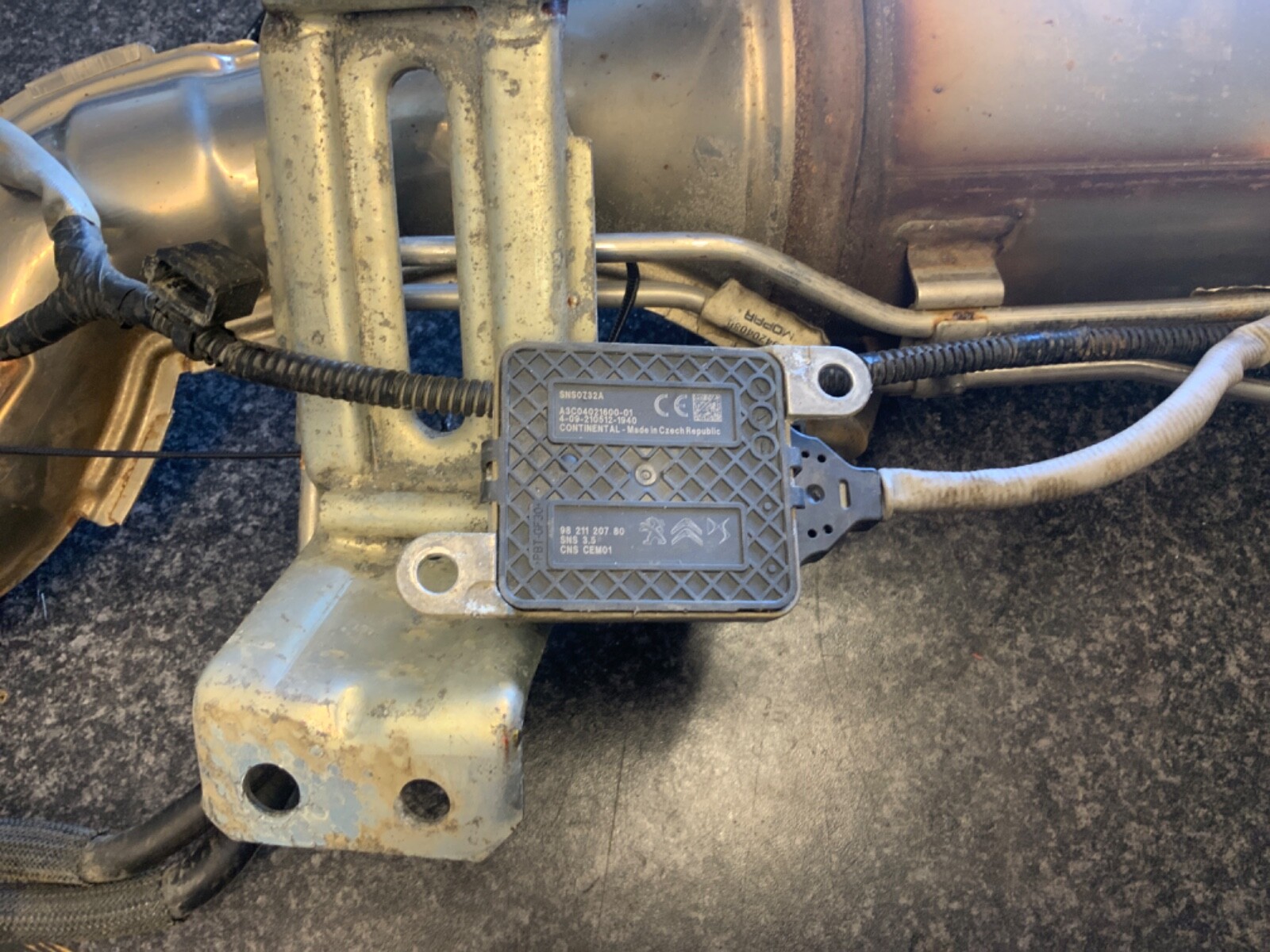 Peugeot Boxer/Citroen Relay Euro 6.2 2.2 dpf filter complete with ...