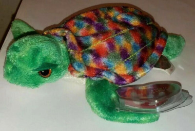 Ty Beanie Baby - ZOOM the Sea Turtle 6" NEW MWMTs Plush Stuffed Animal ...
