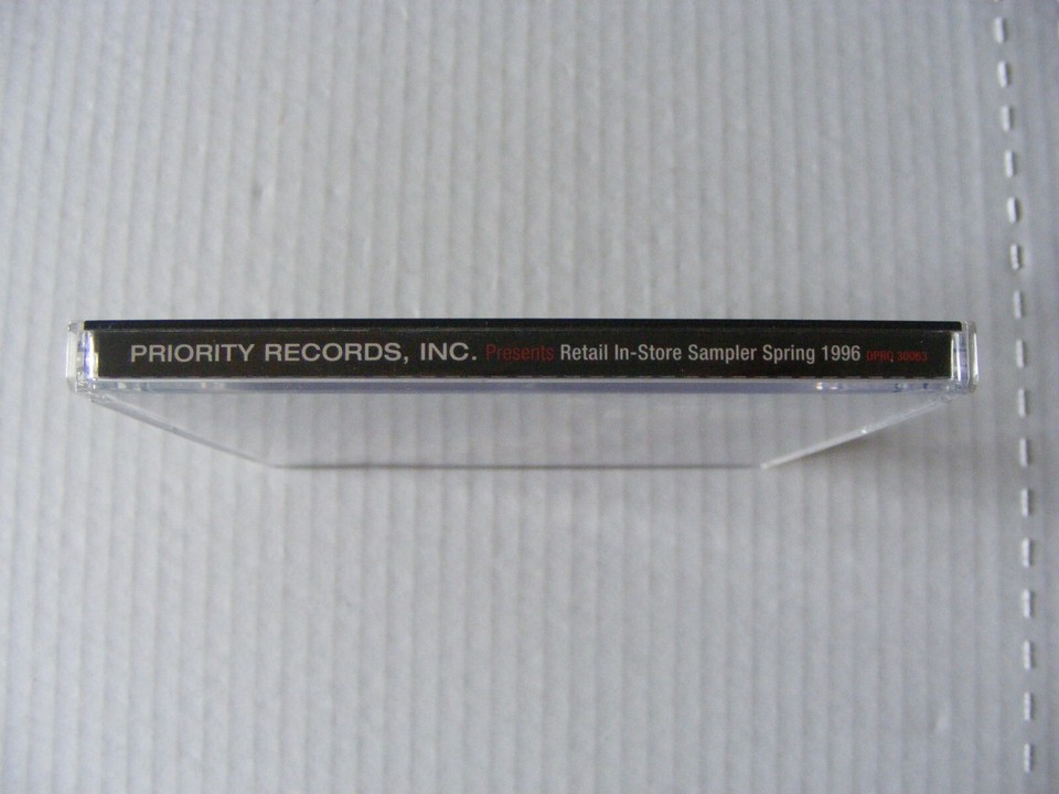 Priority Records Presents Retail In-Store Sampler Spring 1996. Promo CD ...