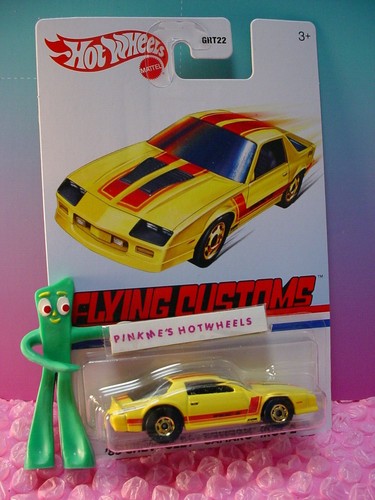 Flying Customs '85 CHEVROLET CAMARO IROC-Z 28☆yellow☆ 2022 HOT WHEELS 🎯 ...