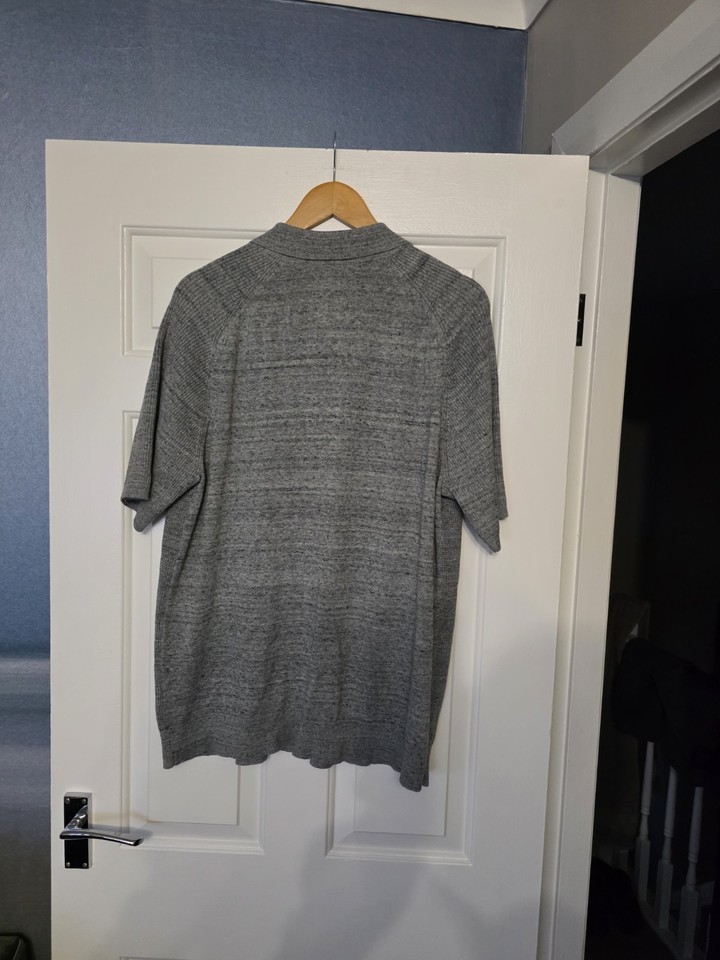WHITE STUFF POLO SHIRT,GREY,XL,NEW/NEVER WORN,PIT YO PIT 22 INCH | eBay UK