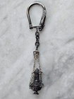 VINTAGE SPAIN BOTAFUMEIRO CENSER THURIBLE KEYCHAIN KEY RING SANTIAGO DE ...