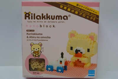 Nanoblock Building Blocks - korilakkuma & ahiru no-omocha NBH_042 | eBay