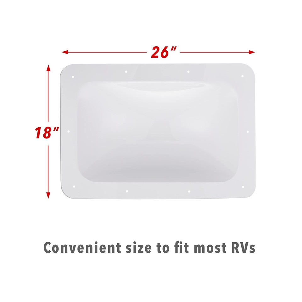 Hike Crew RV Skylight | Universal Skylight Window Replacement Cover for ...