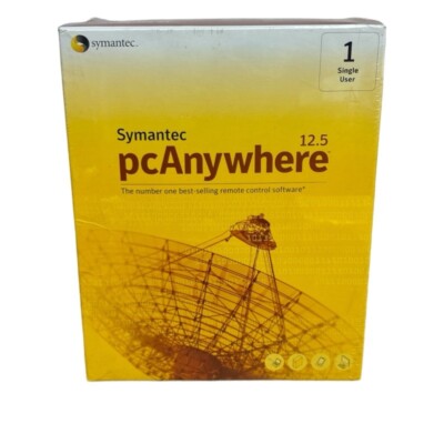 Symantec pcAnywhere 12.5 Number one remote control software (New) | eBay